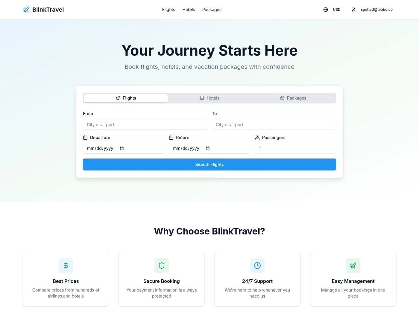 BlinkTravel: Production-Ready Expedia-Style Booking Platform