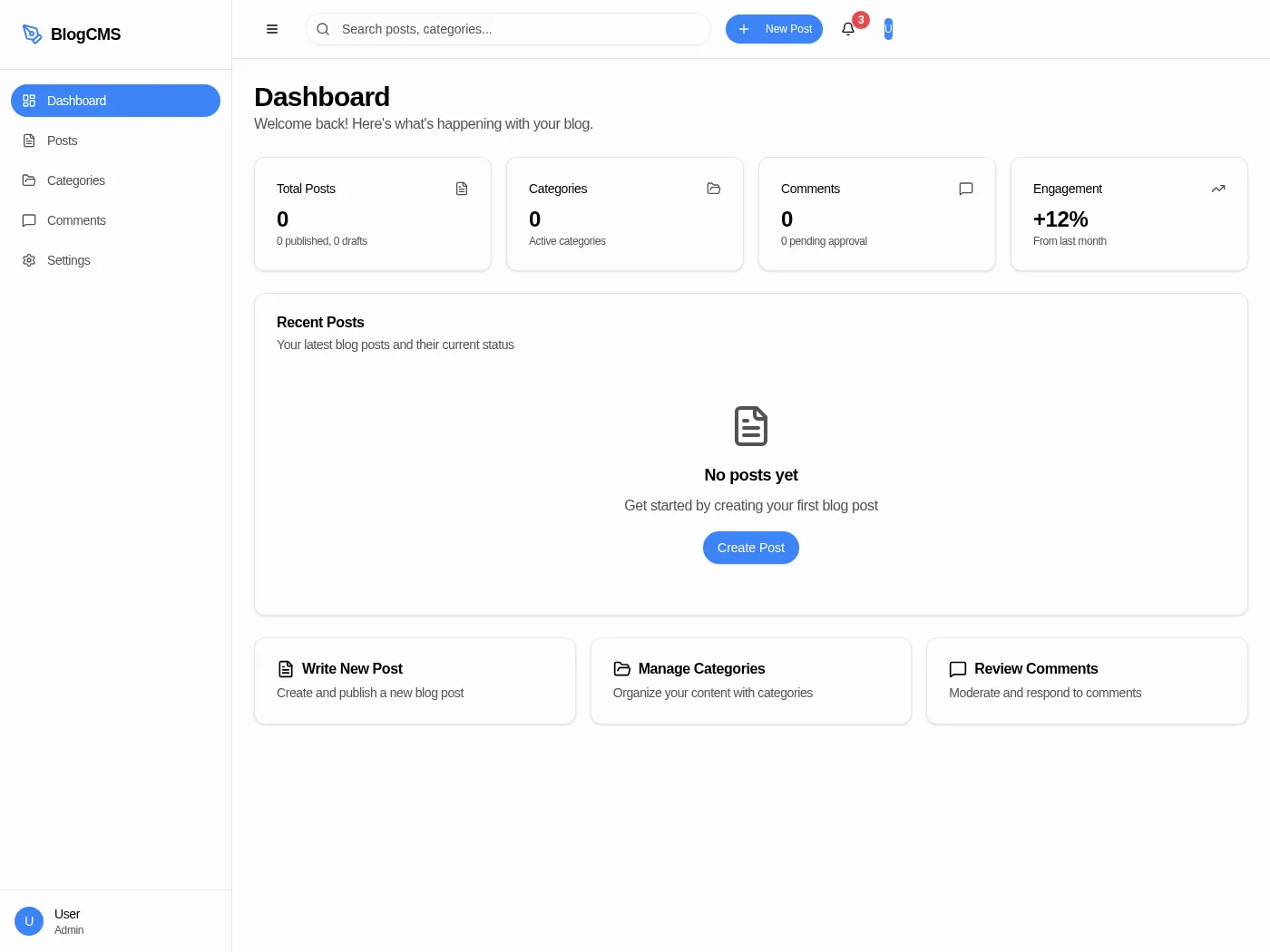 Blog Management Platform