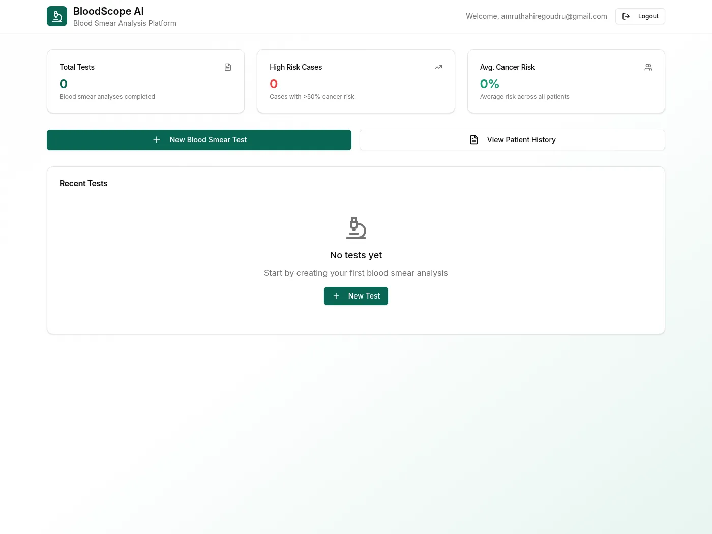 Blood Smear ML Analysis & Reporting Platform