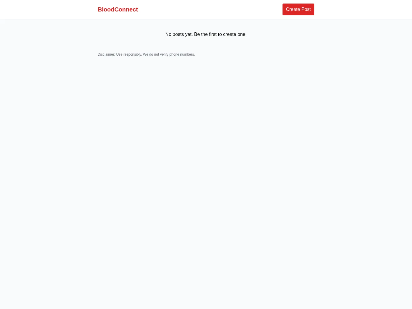 BloodConnect: Instant Blood Donation & Request Platform