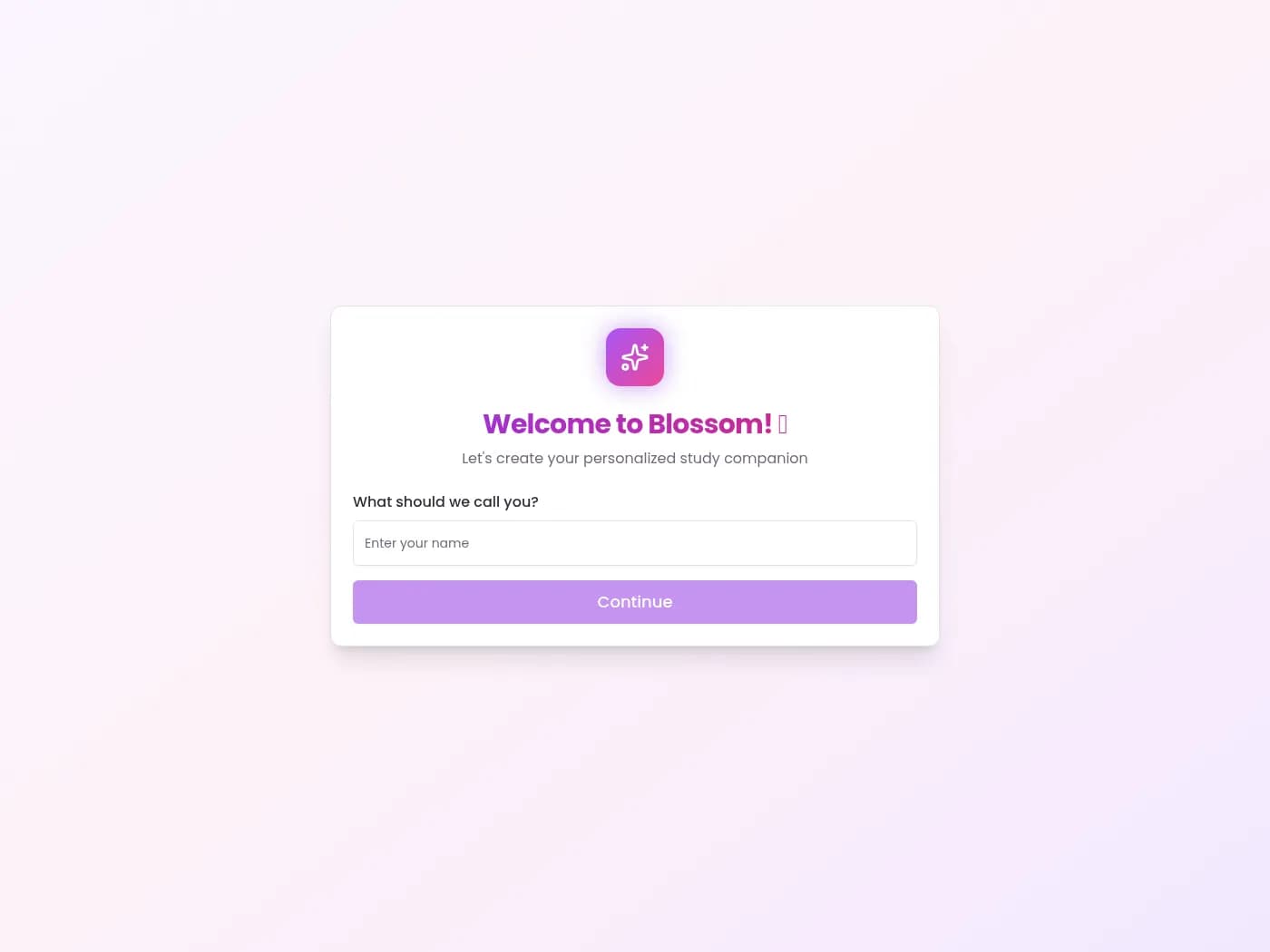 Blossom: Student Wellness & Study Companion