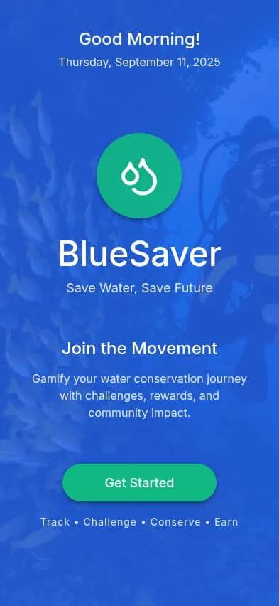 BlueSaver: Gamified Water Conservation Mobile App for Students