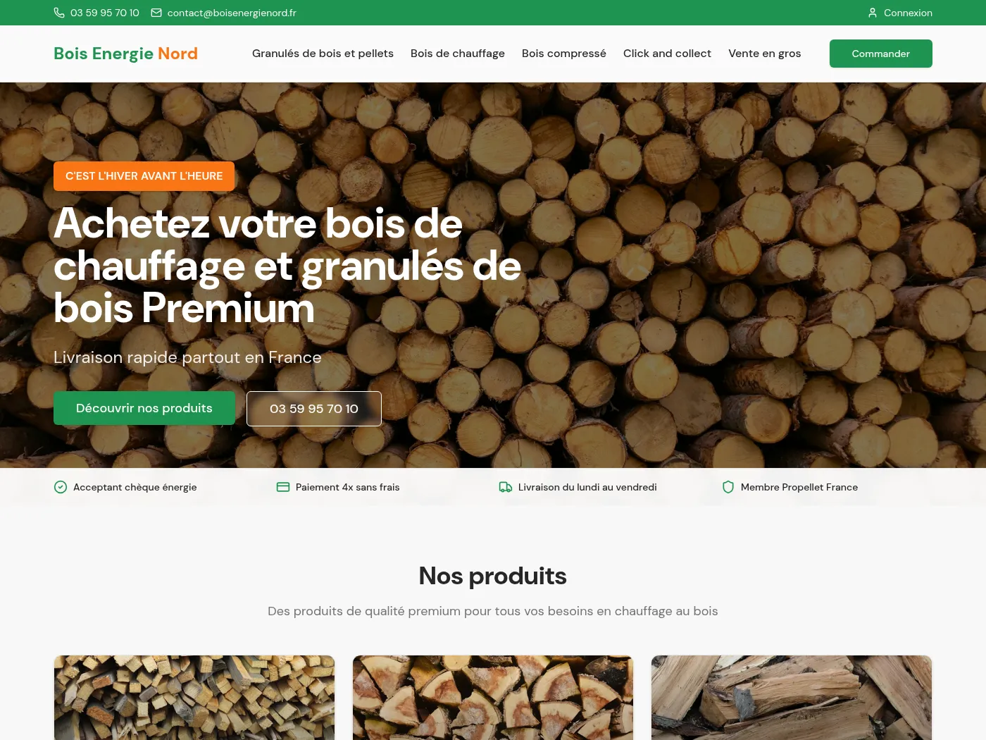 Bois Energie Nord Clone