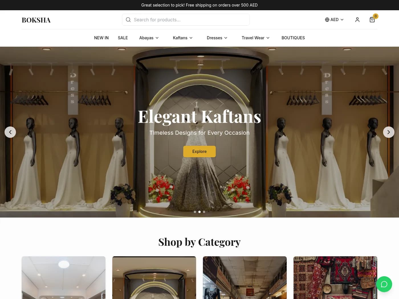 Boksha Fashion Marketplace Clone