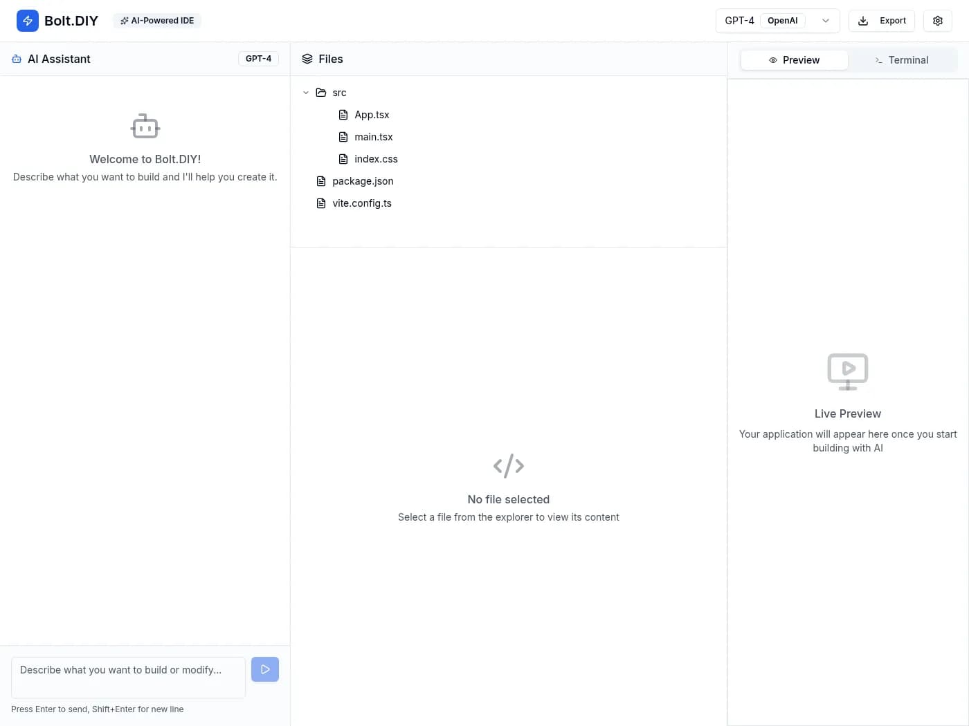 Bolt.DIY Online Hosting Solution