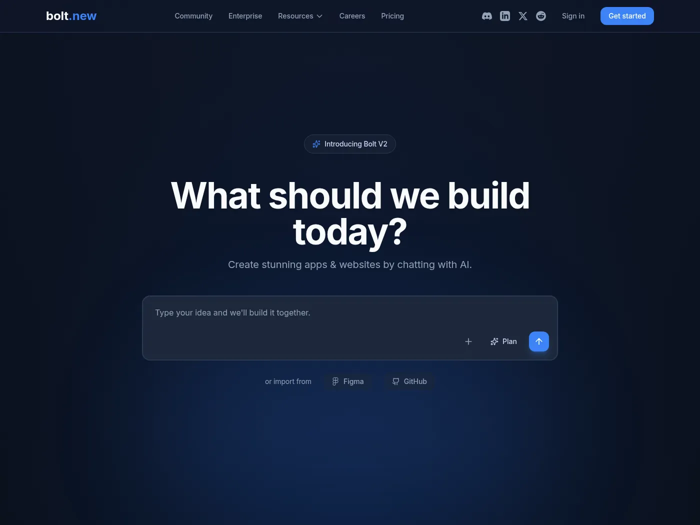 Bolt New – Instant Project Starter