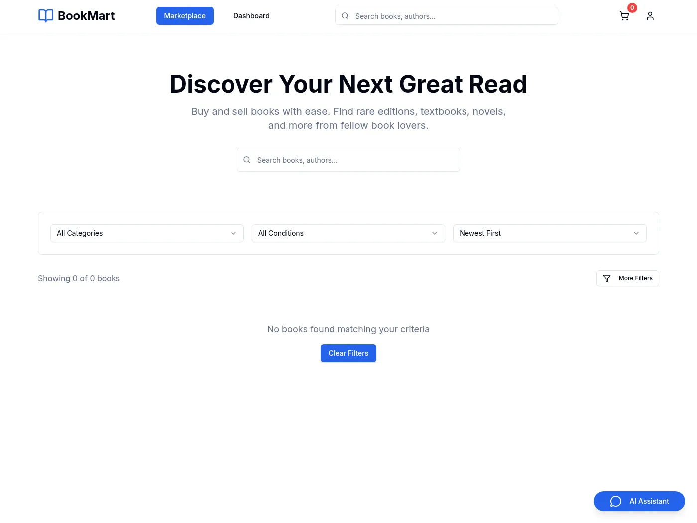 BookMart: Secure Marketplace for Buying and Selling Books