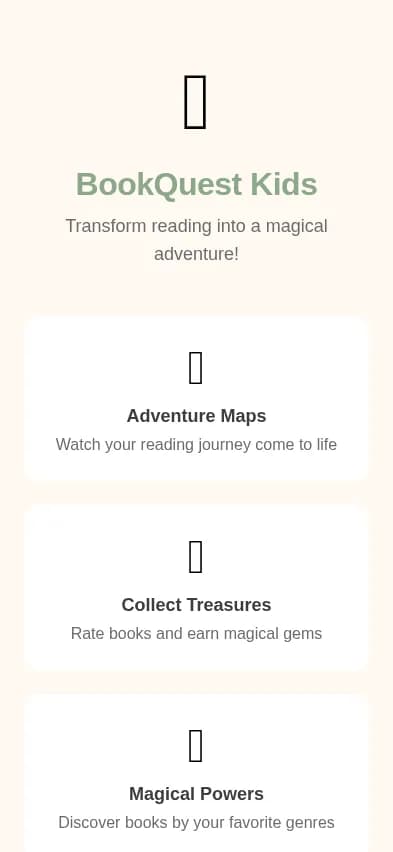BookQuest Kids: Adventure Reading App for Families