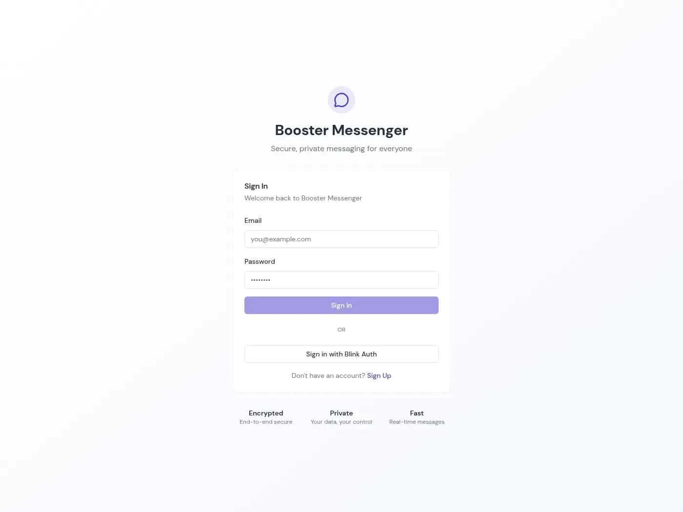 Booster Messenger