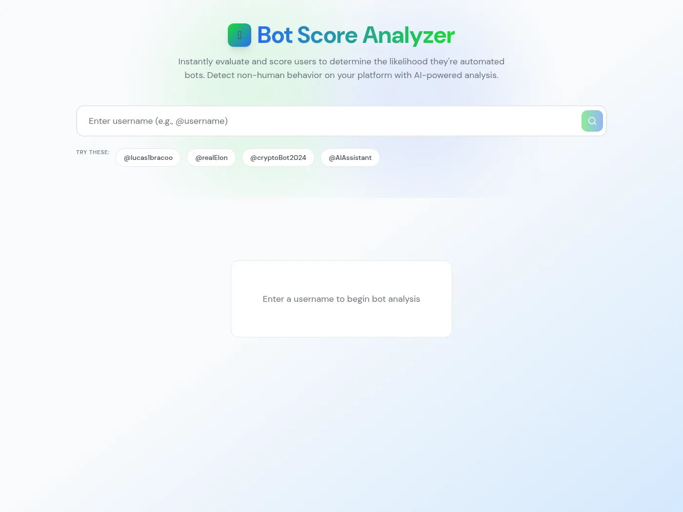 Bot Score Analyzer