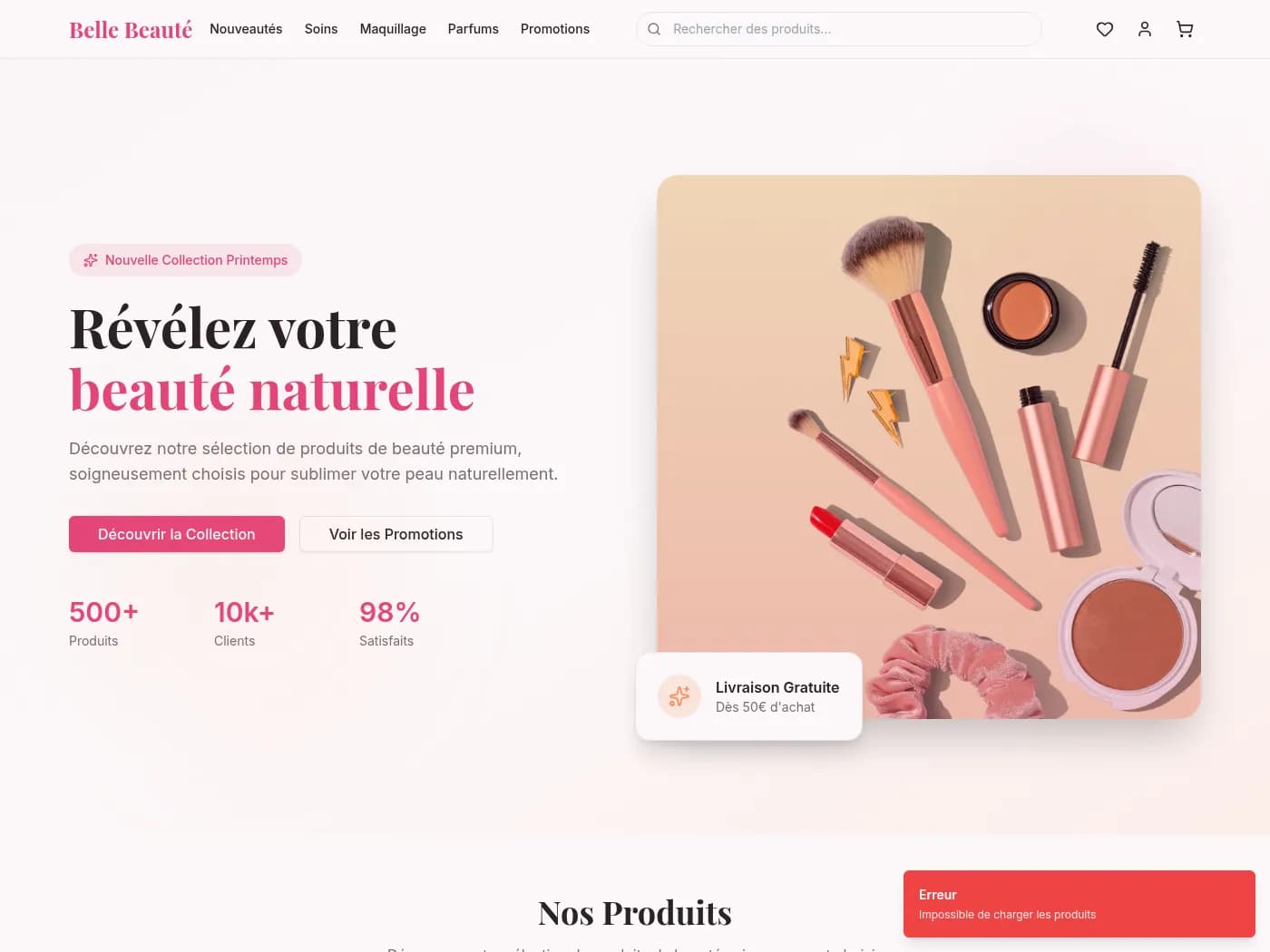 Boutique Beauté en Ligne