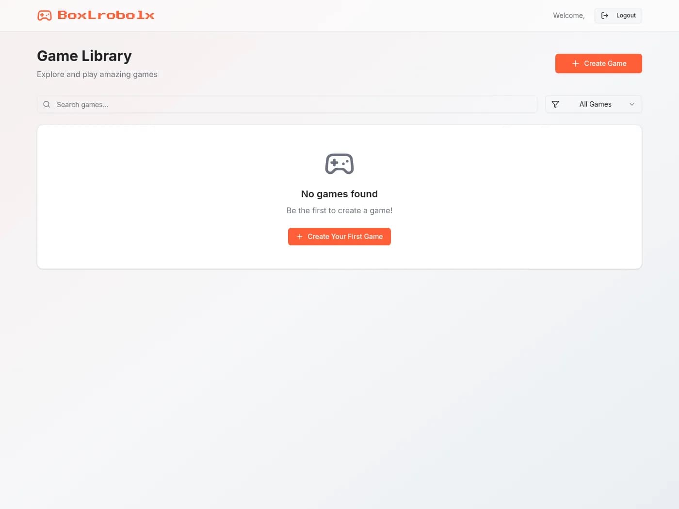 BoxLrobolx Game Creation & Play Platform