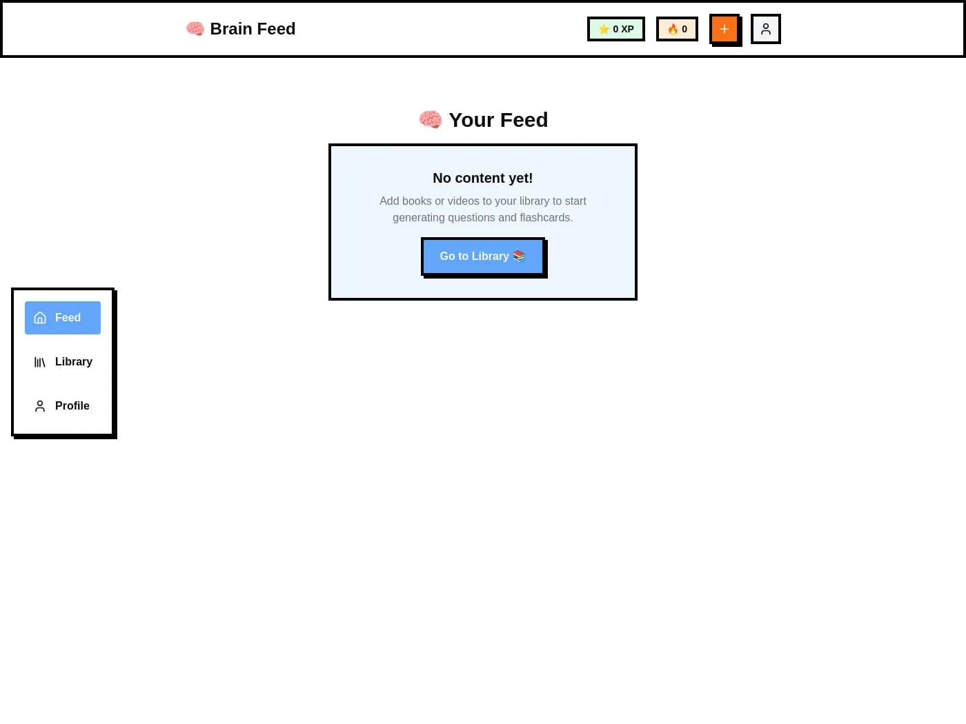 Brain Feed - Gamified Microlearning App