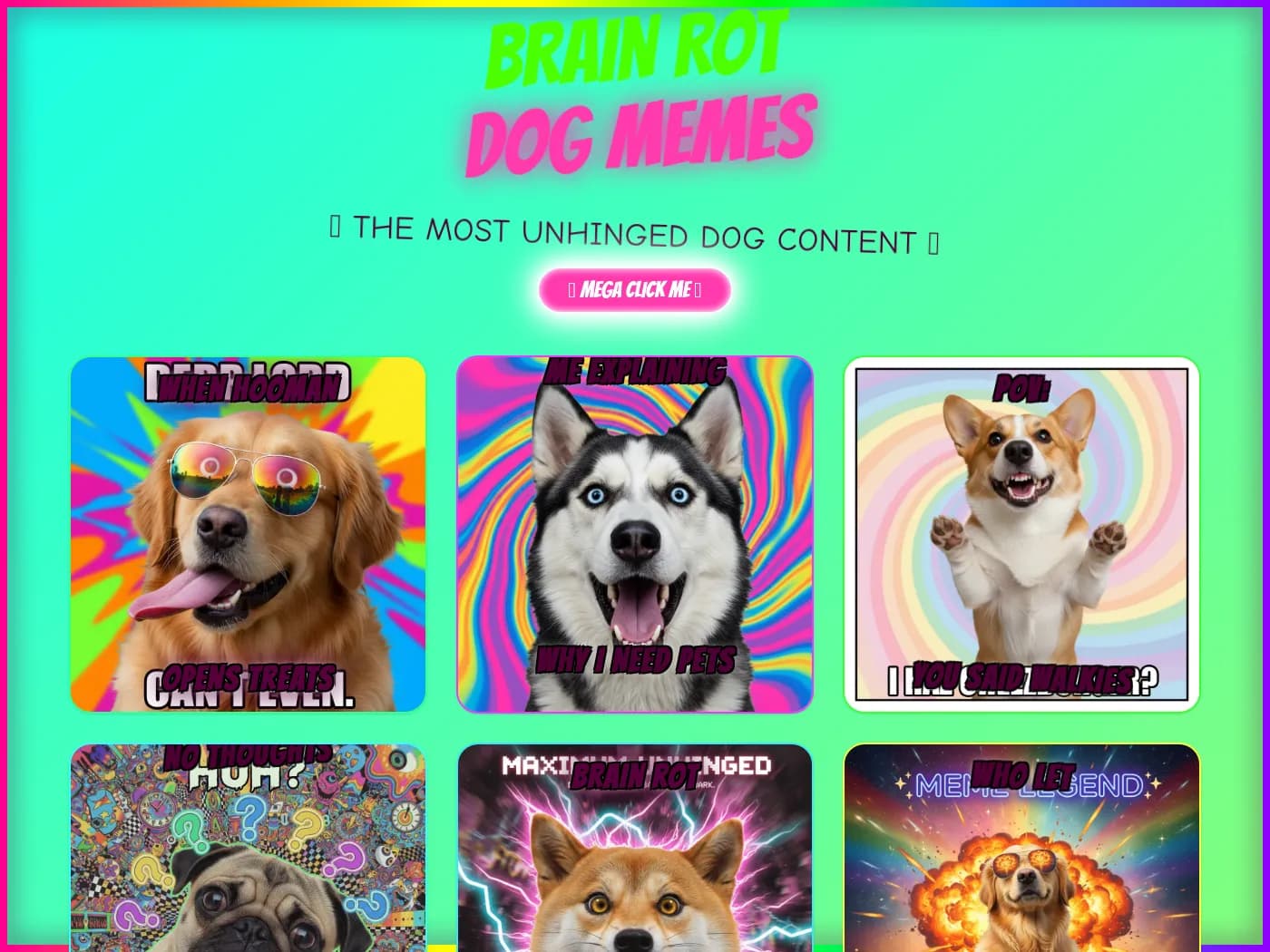 Brainroty Dog Meme Gallery