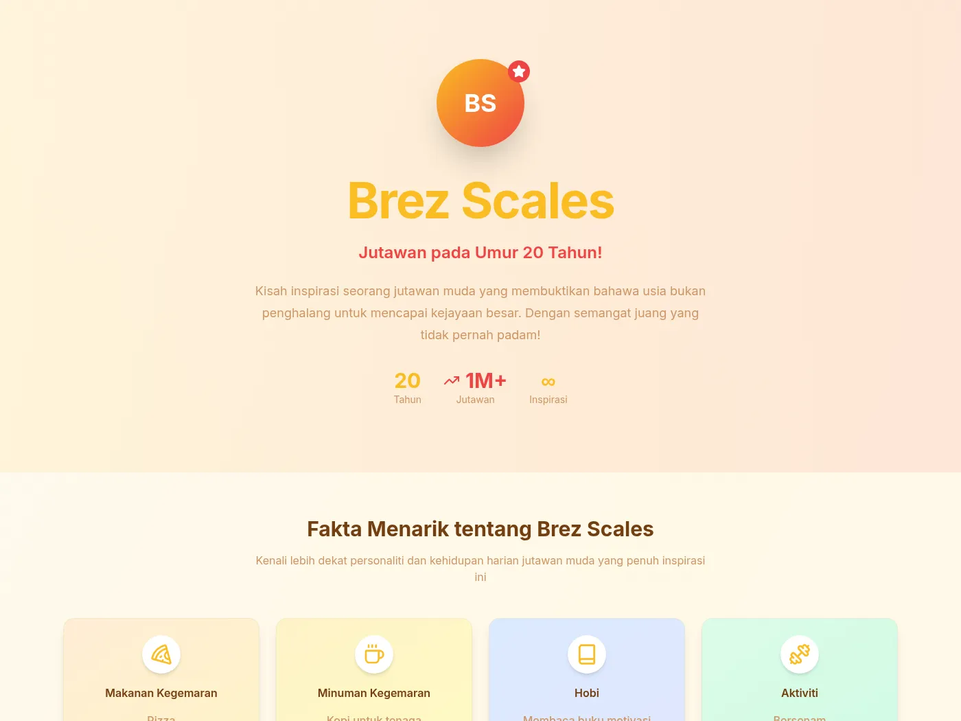 Brez Scales: Kisah Inspirasi Jutawan Muda