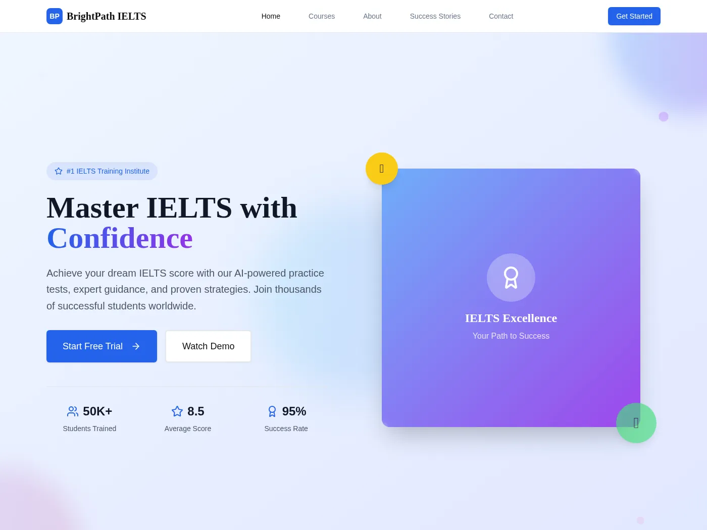 BrightPath IELTS Institute Home Page
