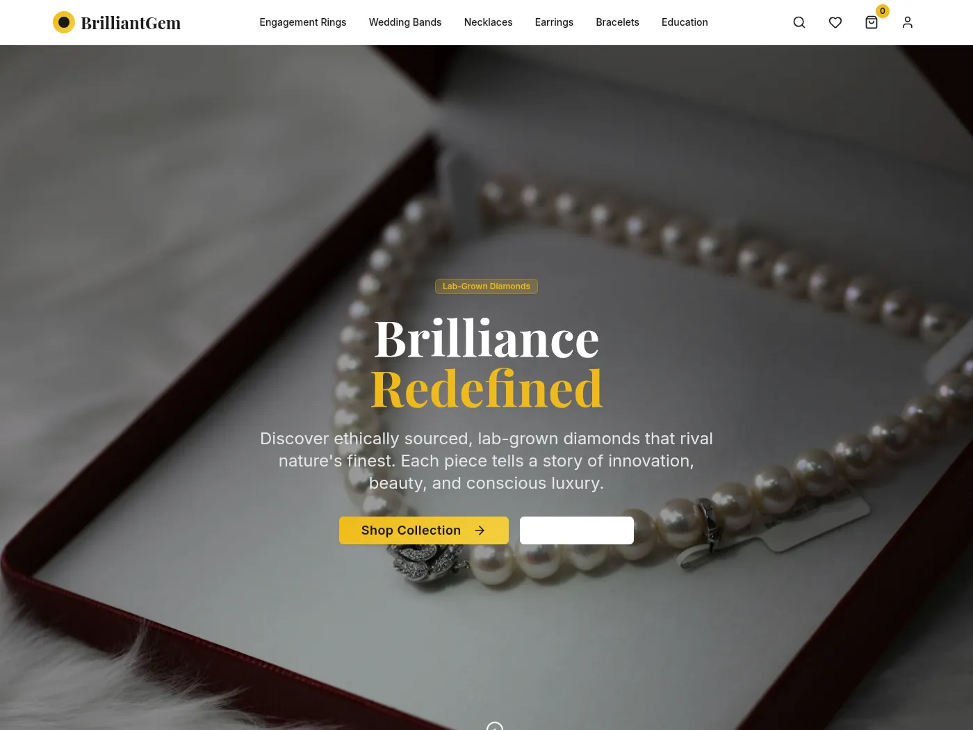 BrilliantGem E-Commerce Platform