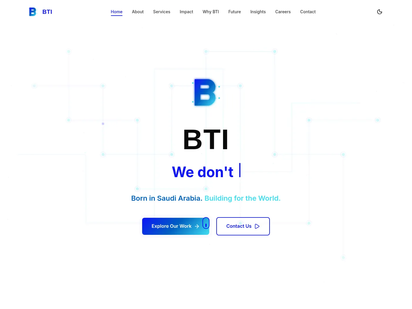 BTI – Bridging Technology & Innovation: Premium Global Website