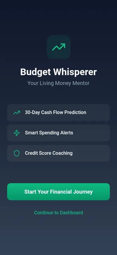 Budget Whisperer v1.1 — The Living Money Mentor
