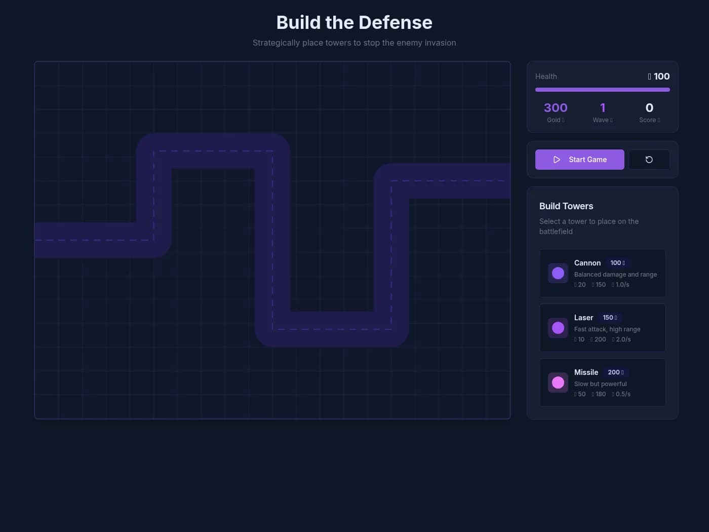 Build the Defense