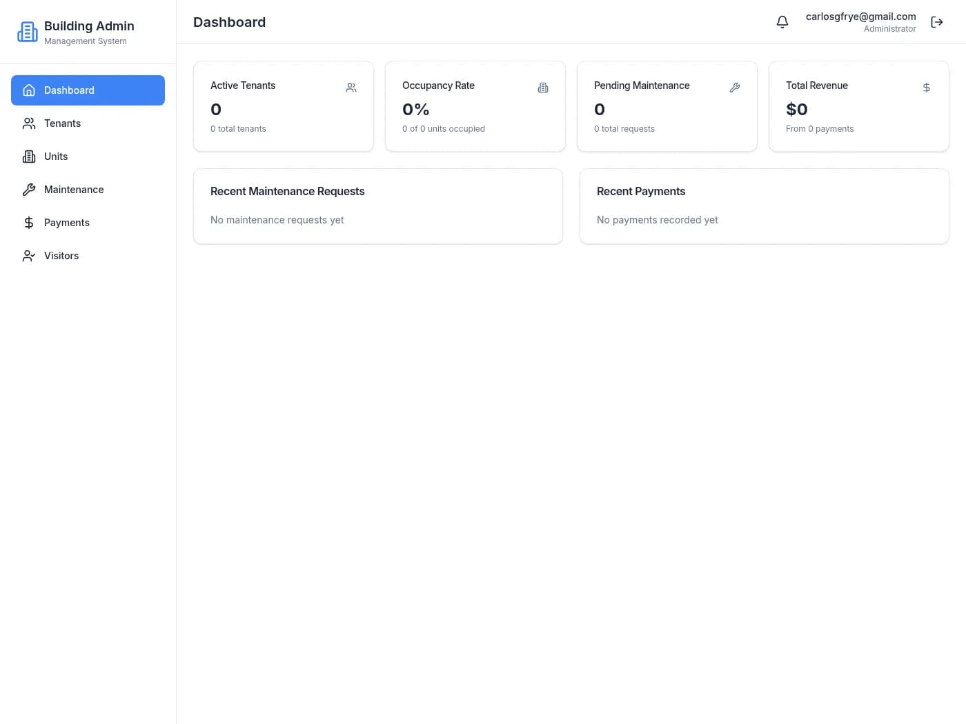 Building Administration Management System