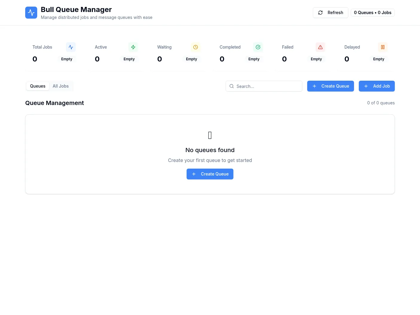Bull - Simple and Powerful Queue Management System