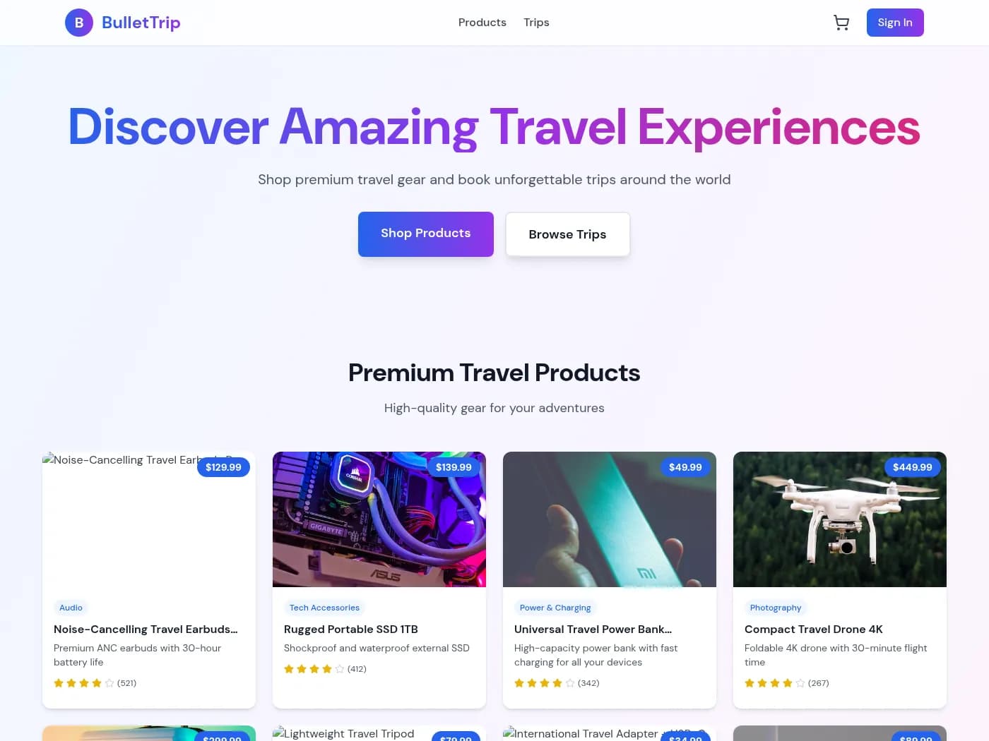 BulletTrip Platform Completeness & Launch Readiness Audit