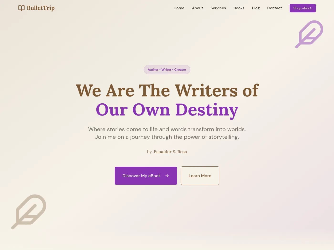 BulletTrip Unified Web Platform