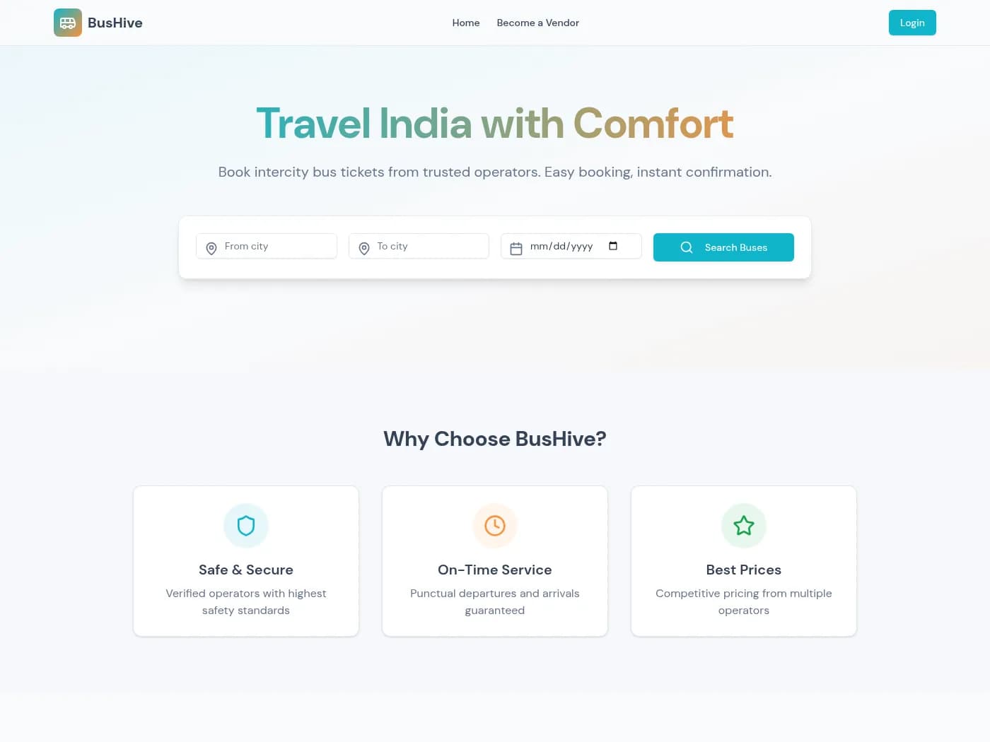 BusHive Platform