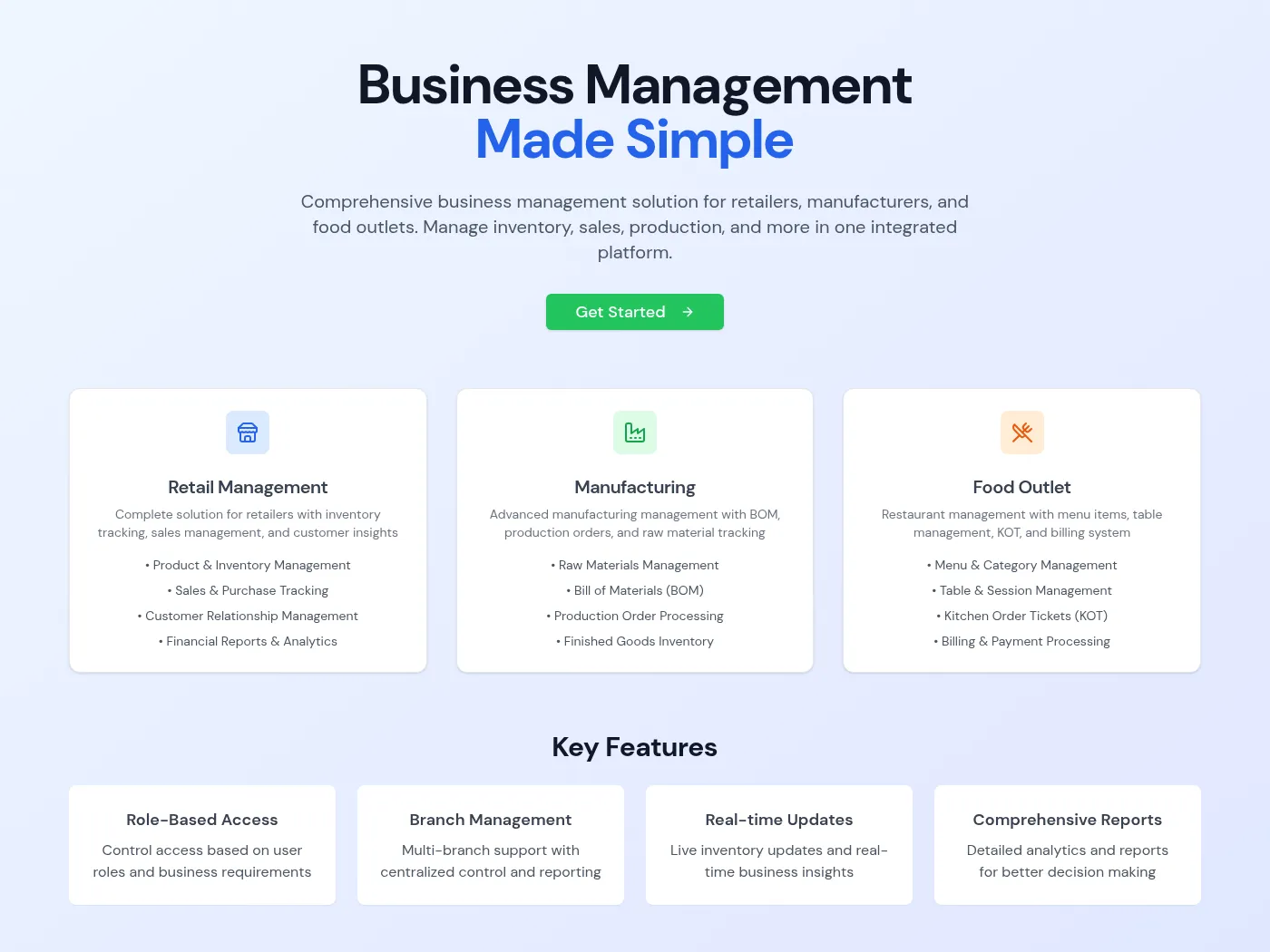 Business Onboarding & Auth MVP for Retail/Food SMBs (Flutter, Clean/Dark Material 3, Mock Repository)