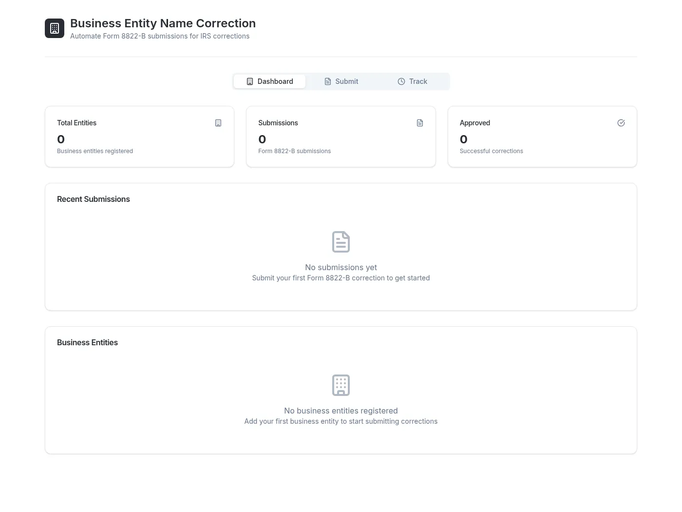 Business Entity Name Correction Automation Tool