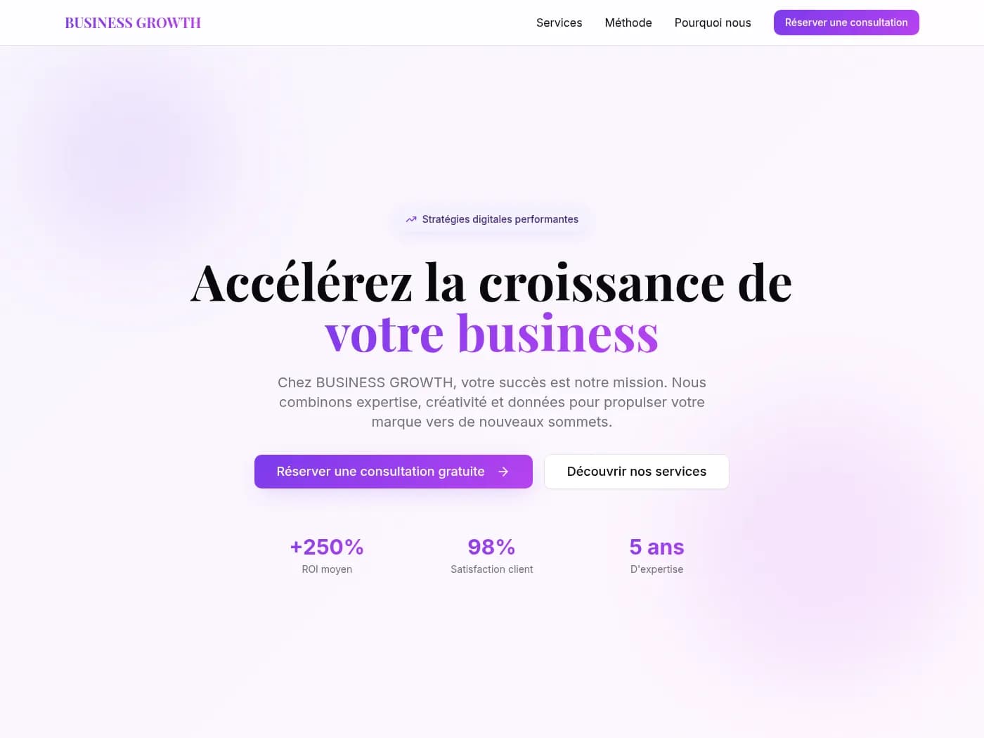 Business Growth Digital Strategy Platform