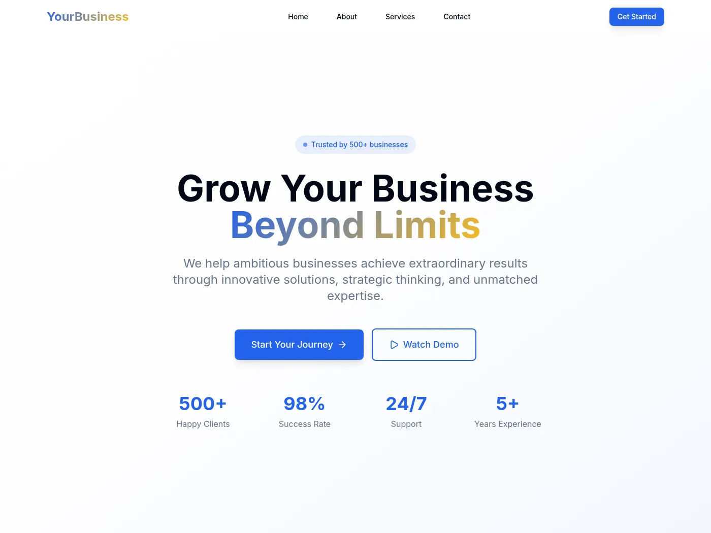 Business Website Builder