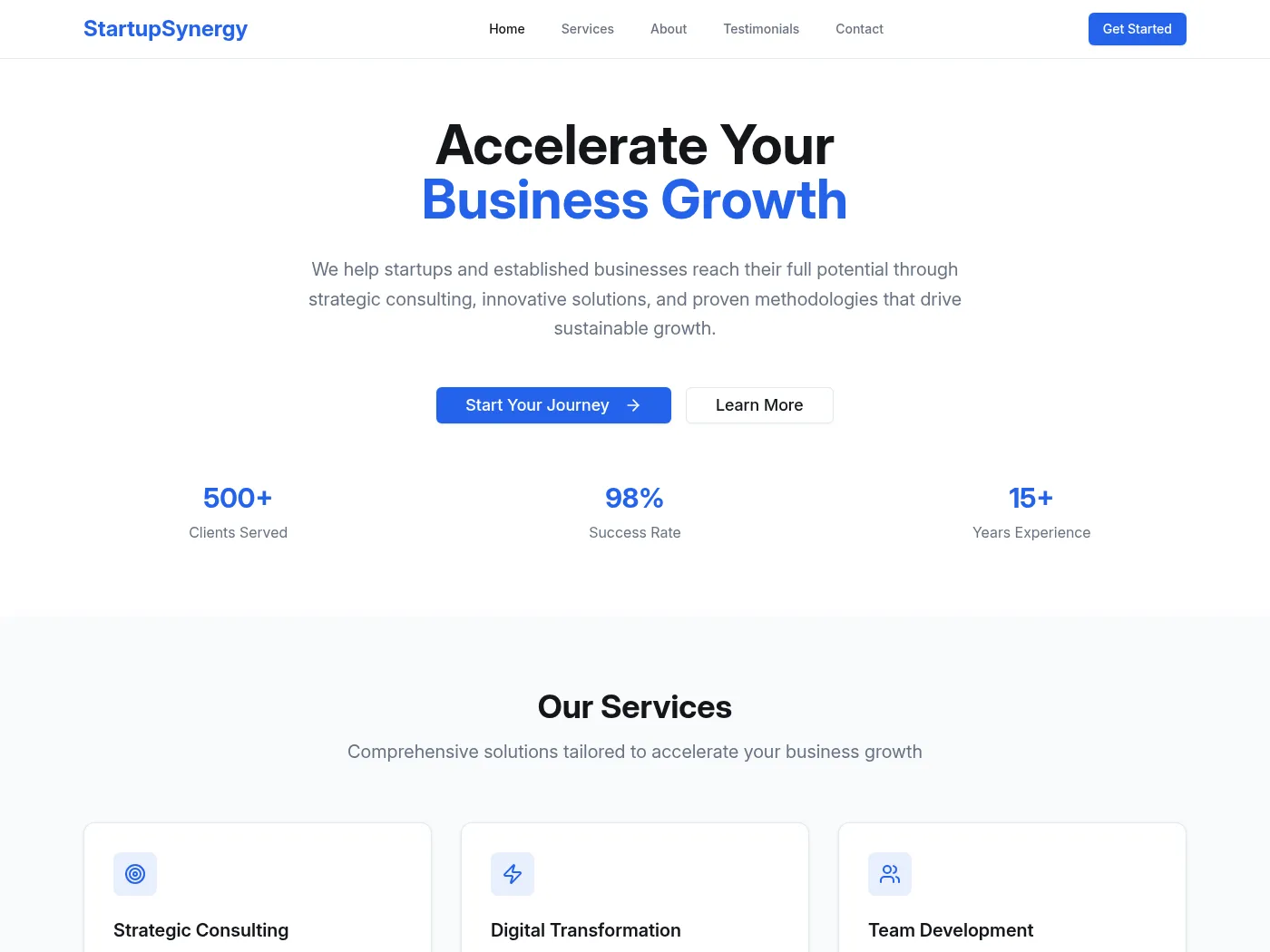 Business Website Builder