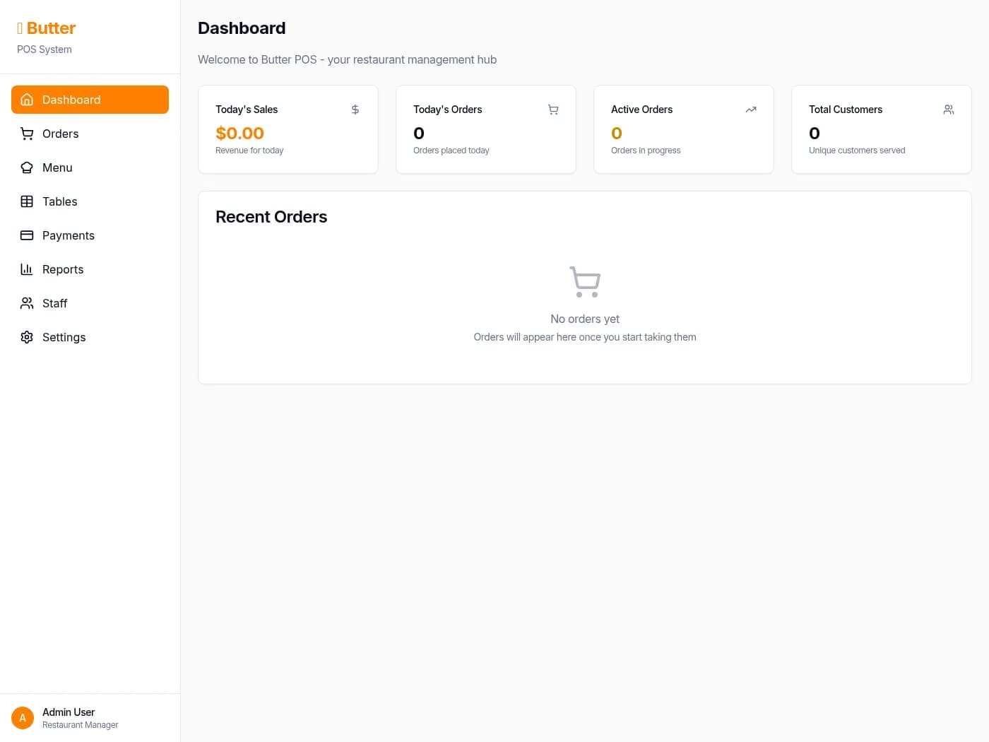 Butter POS System