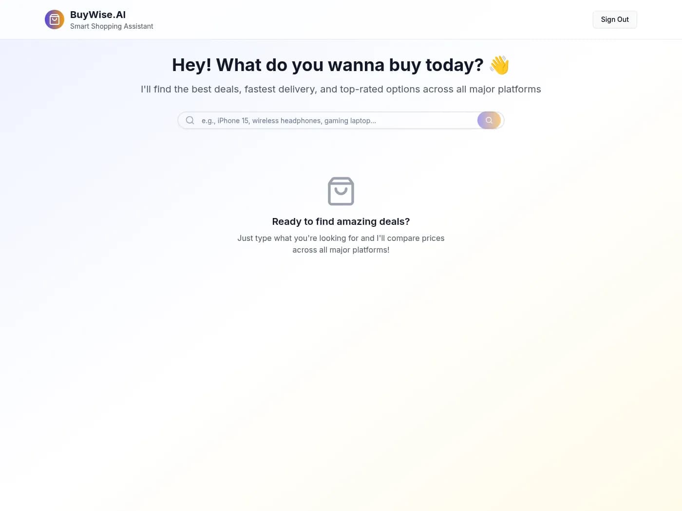 BuyWise.AI: Gen Z AI Shopping Assistant for Smarter Online Deals