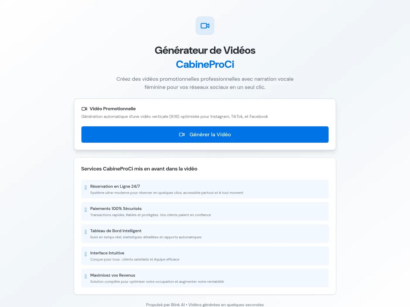 CabineProCi Video Maker