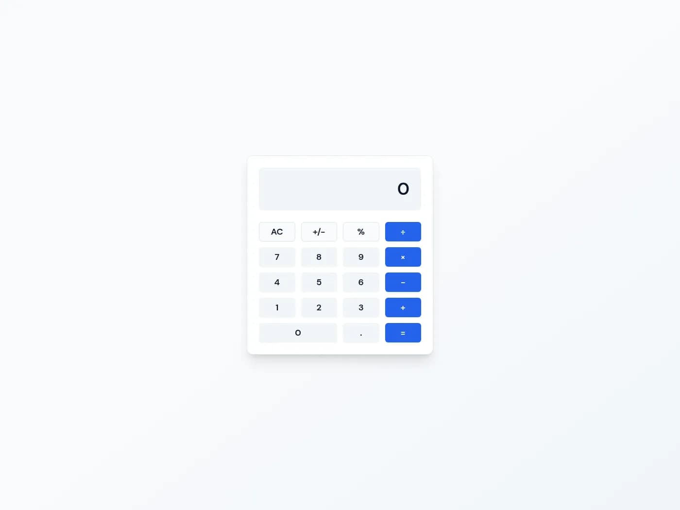 Calc: Simple Web Calculator
