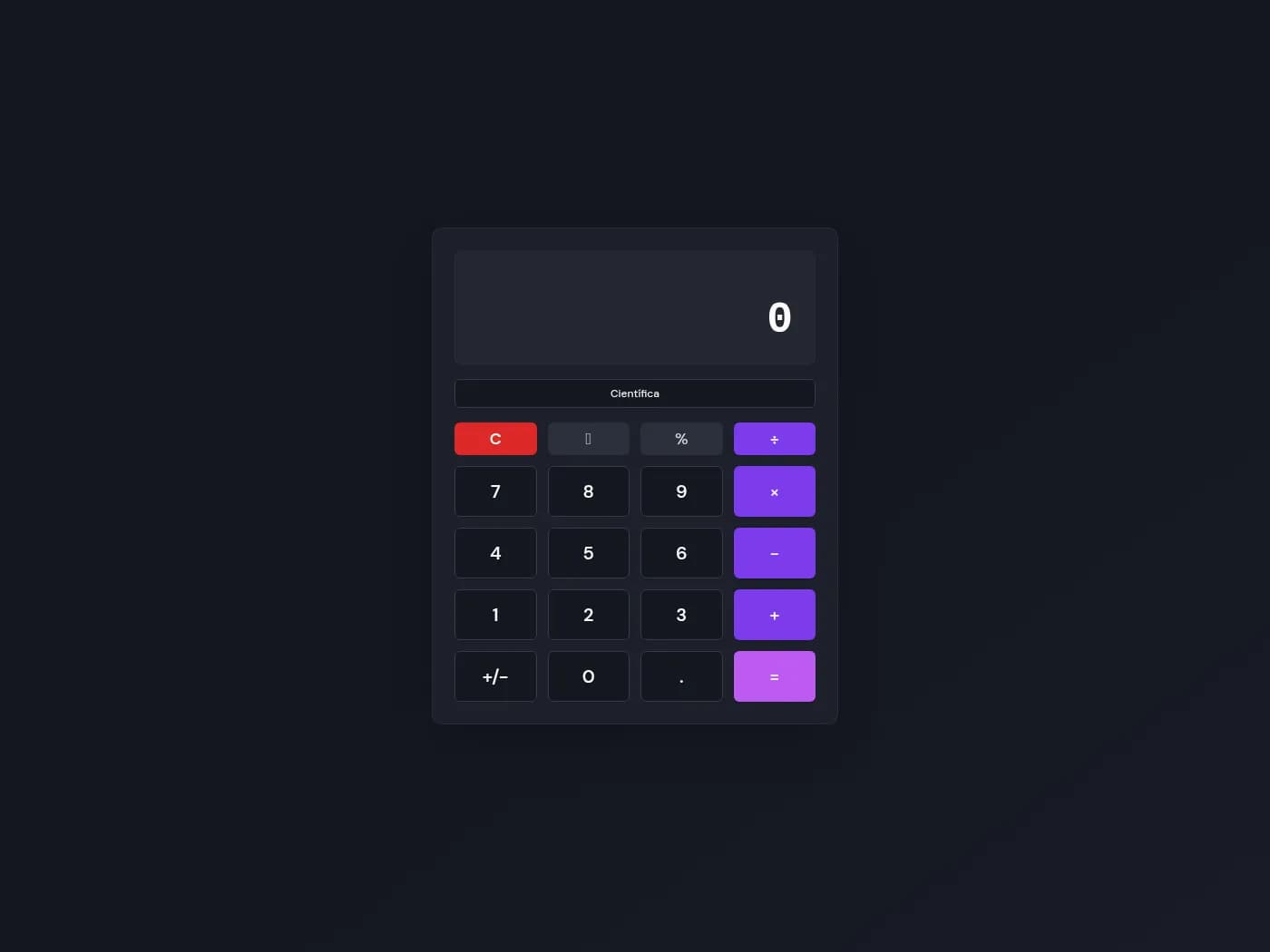 Calculadora Completa