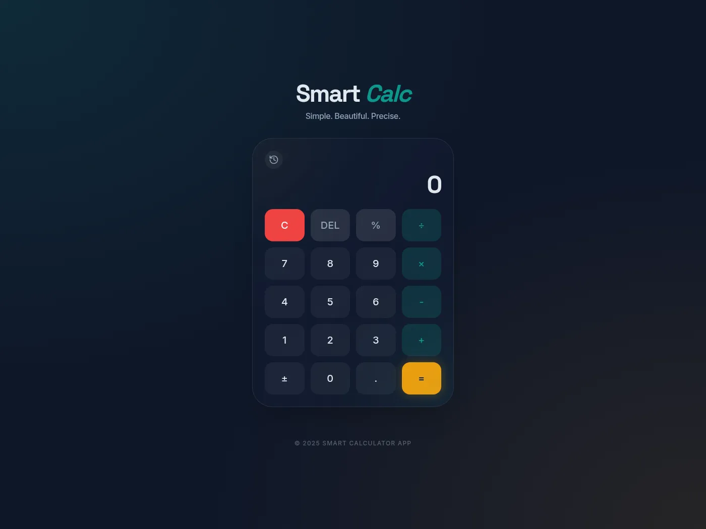 Smart Calculator App