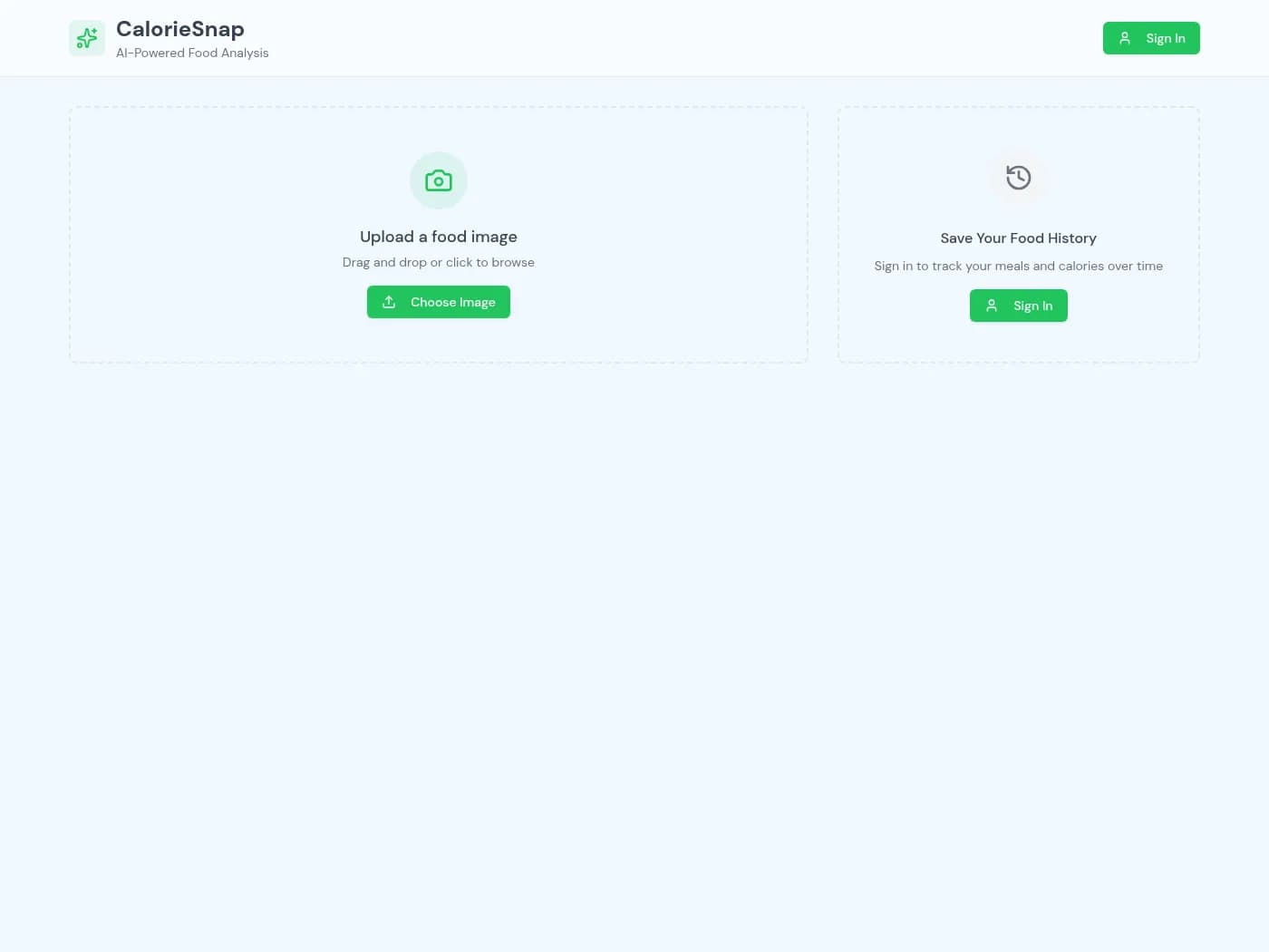 CalorieSnap: Food Calorie Estimator from Images
