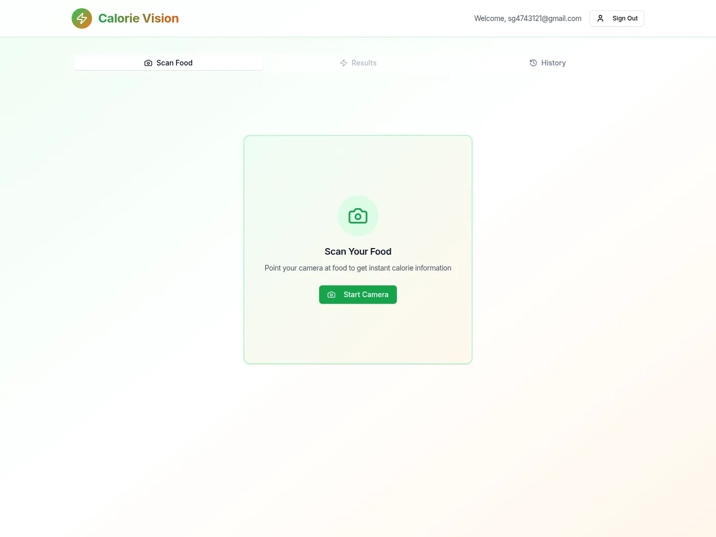 Calorie Vision: Food Calorie Detection & Advice App