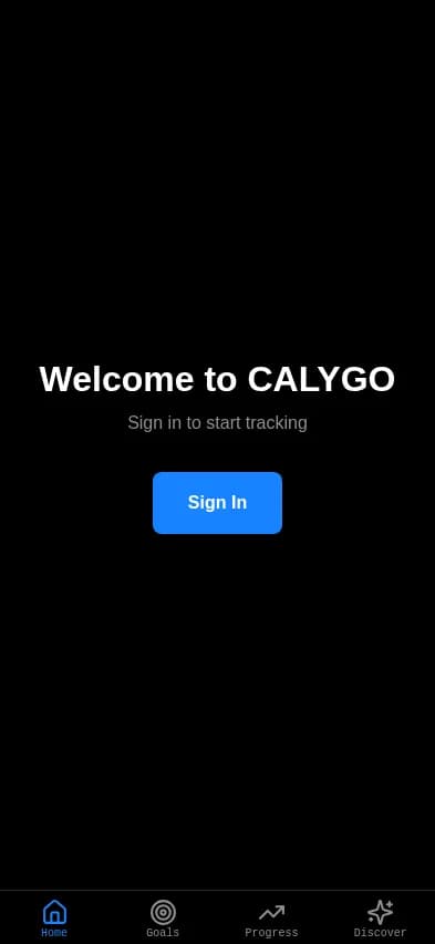 CALYGO — The Simple, Smart Calorie Tracker for Everyone