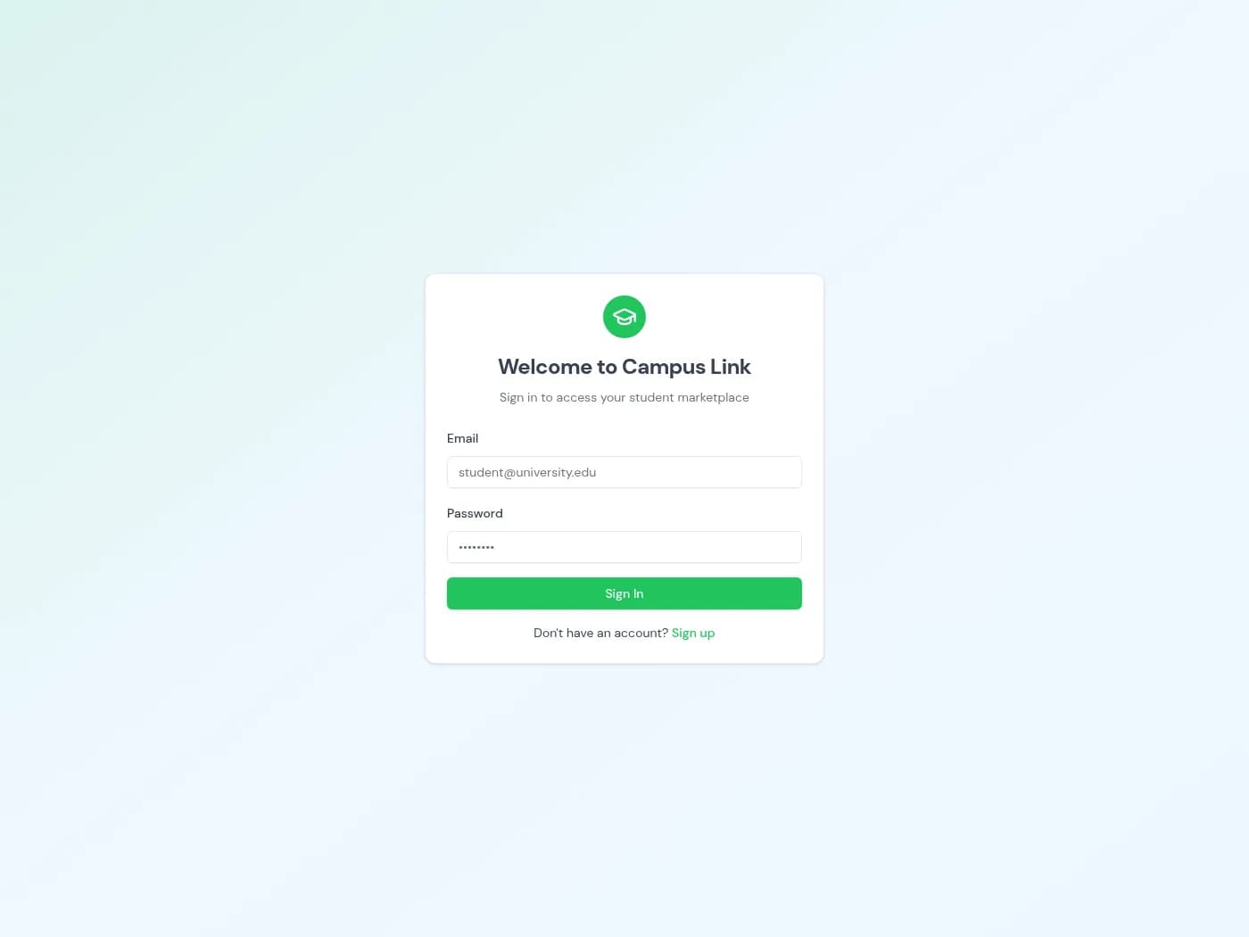 Campus Link: Student Skills Marketplace & Community Platform