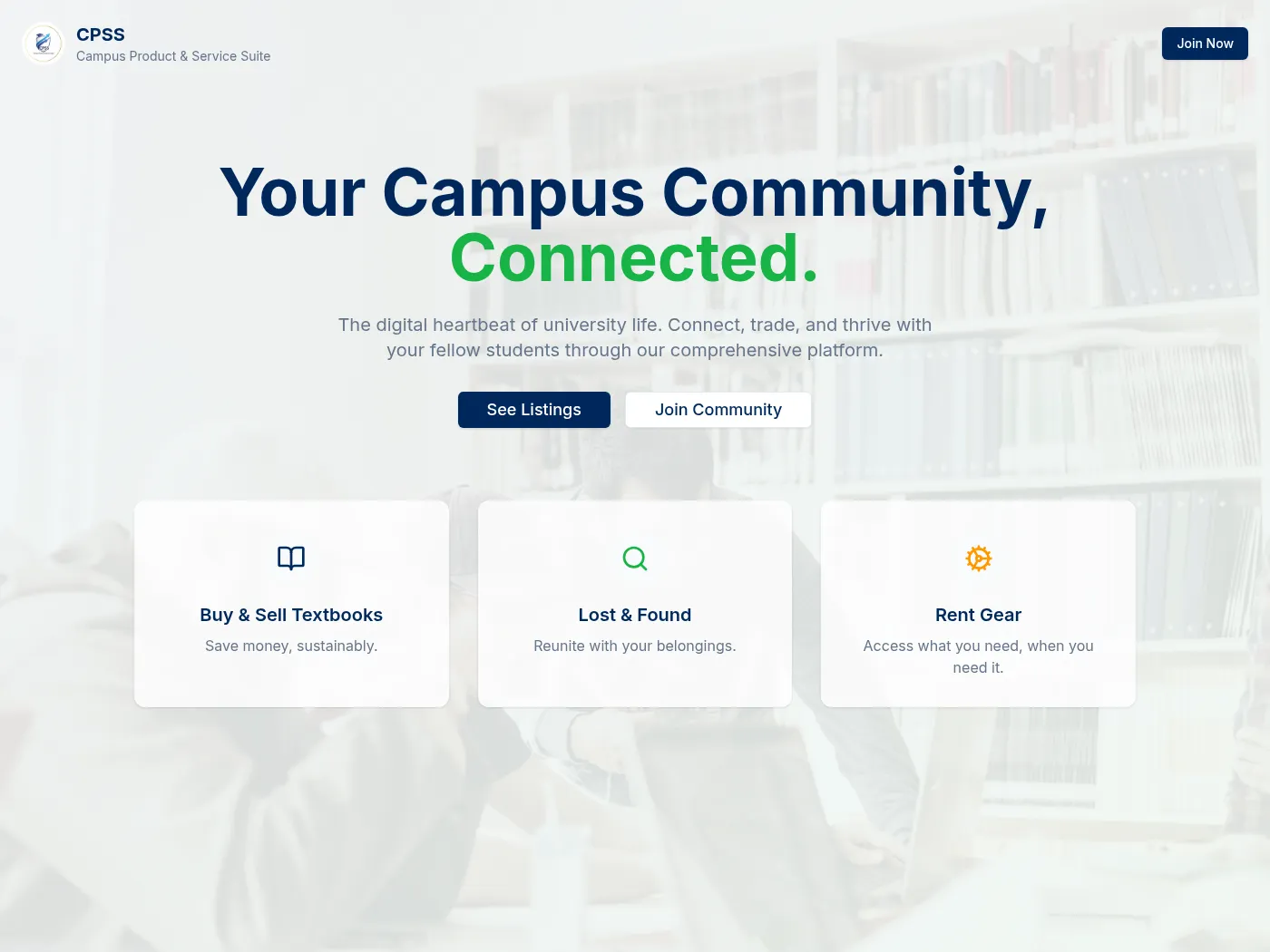 CPSS - Campus Product & Service Suite