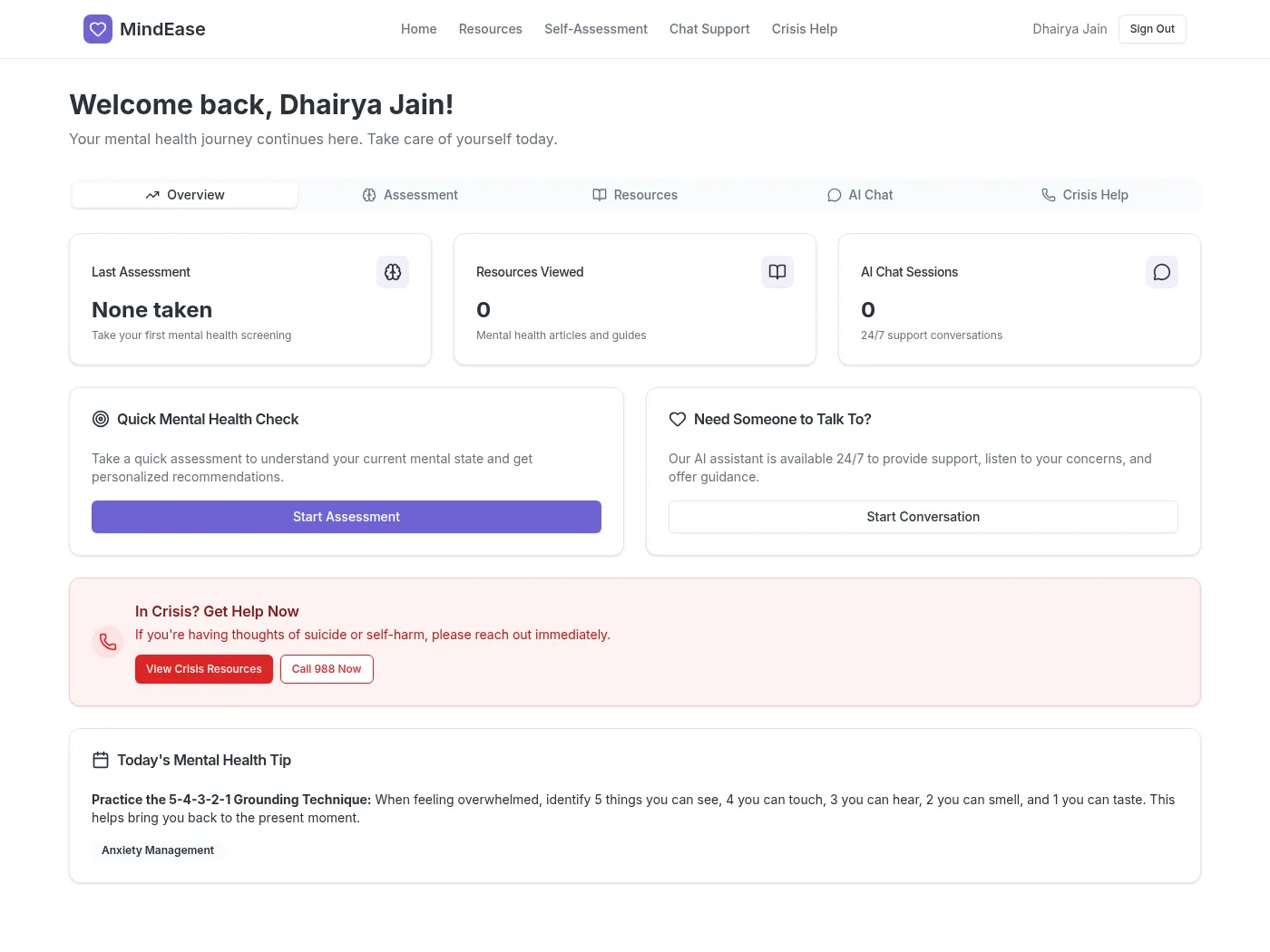 CampusMind: Digital Mental Health Platform for Students