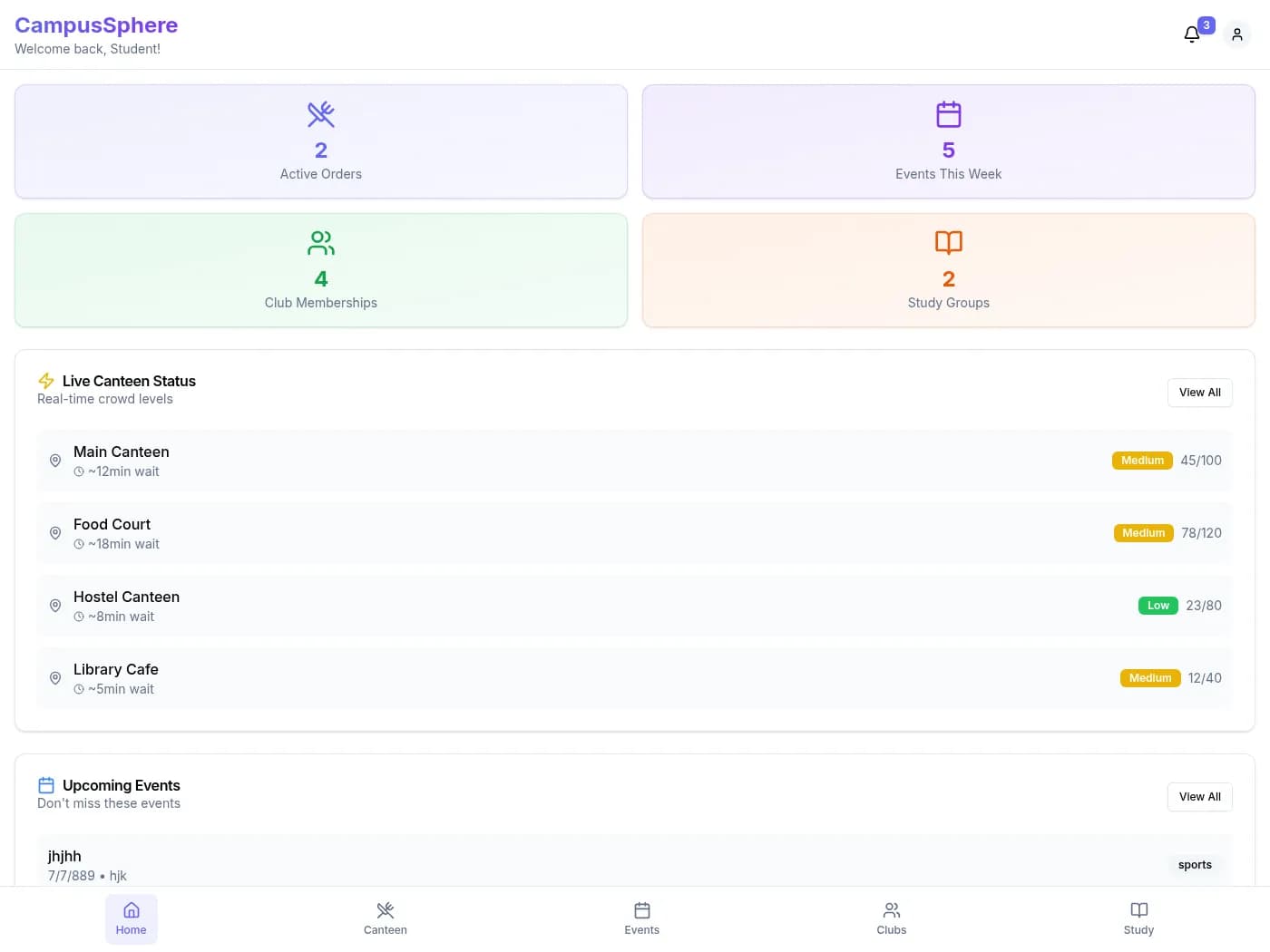 CampusSphere: The Ultimate Integrated Campus App for Students