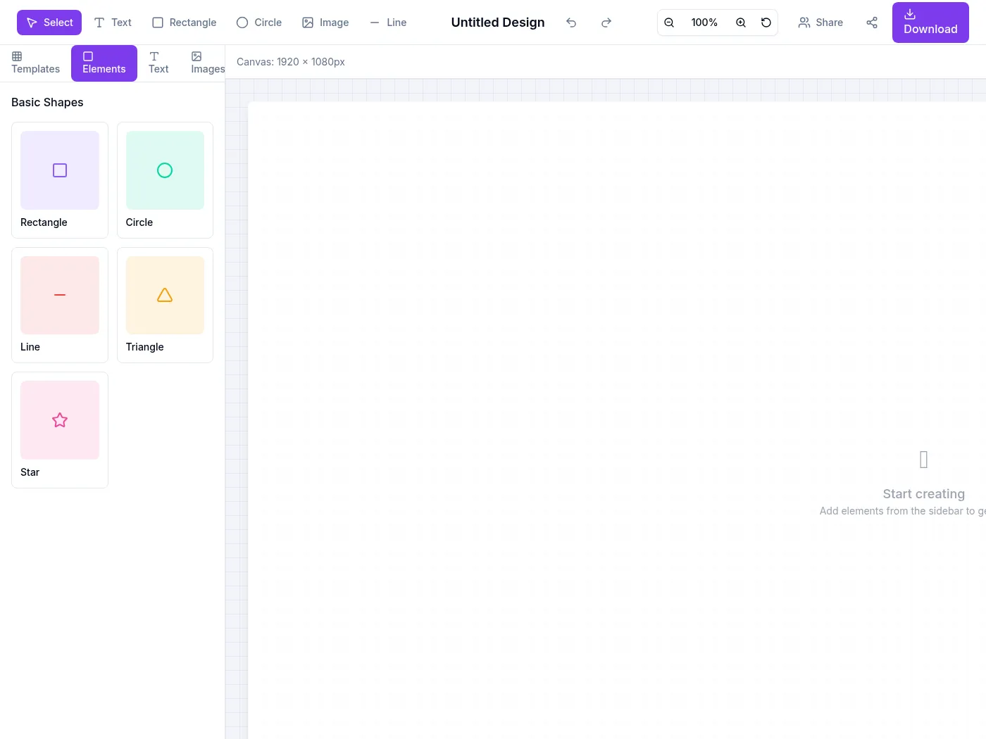 Canva Replica with Laravel and React