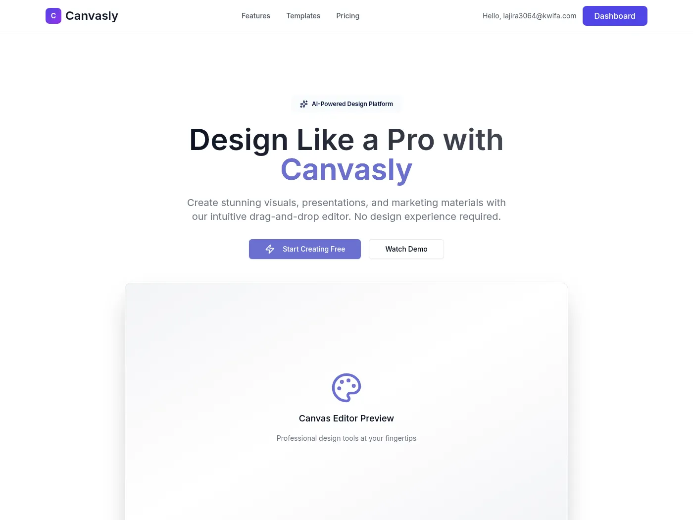 Canvasly: Professional Online Design Editor & Collaboration Platform