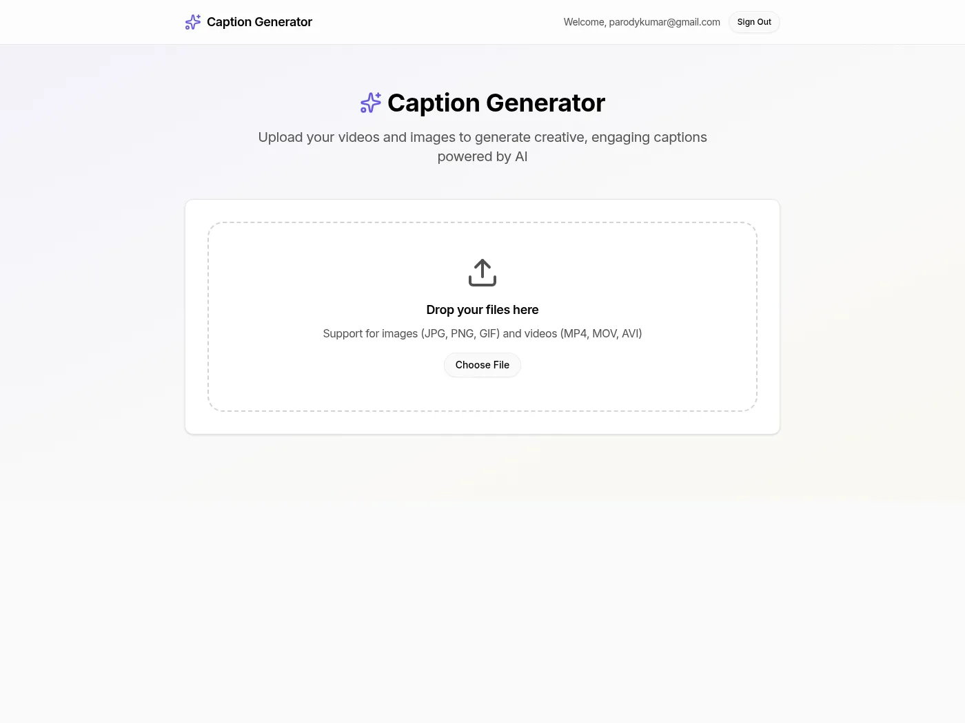 Caption Generator
